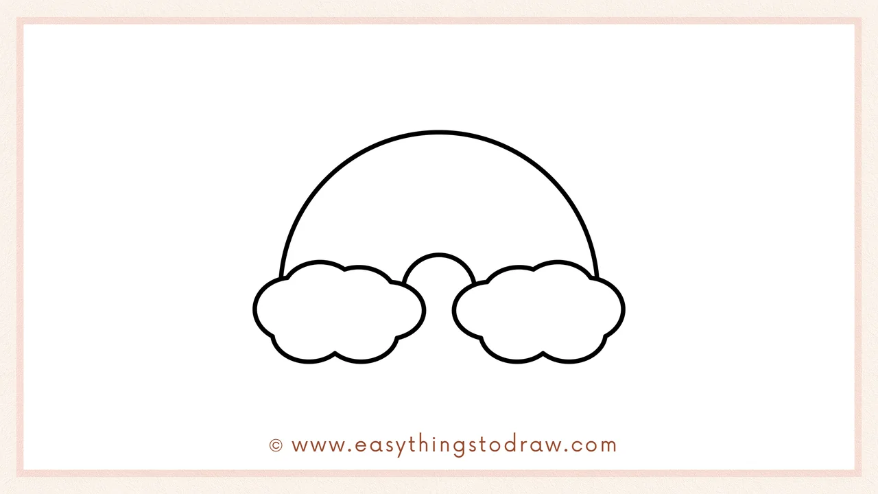 How to Draw a Cute Rainbow Step by Step – Fun Drawing Guide for Young ...