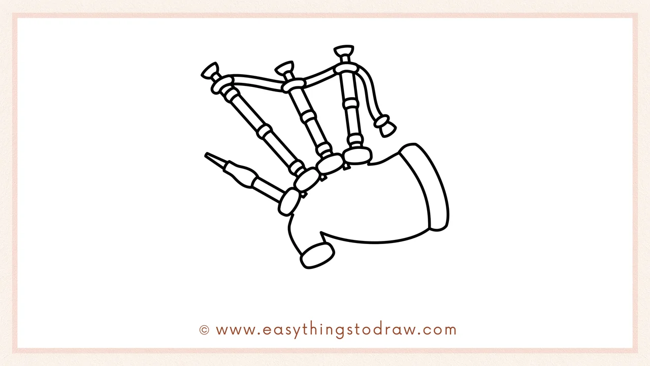 How to Draw Uilleann Pipes – A Fun Step-by-Step Guide for Kids | Easy ...