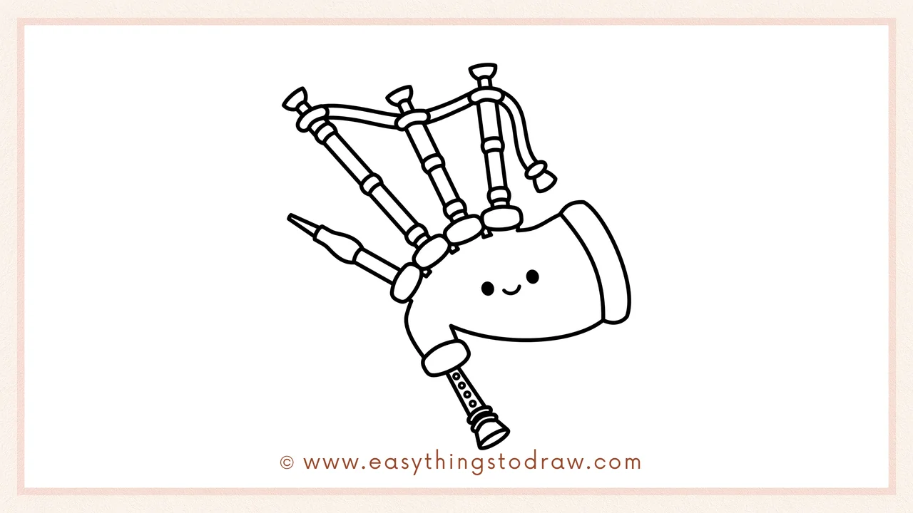 How to Draw Uilleann Pipes – A Fun Step-by-Step Guide for Kids | Easy ...
